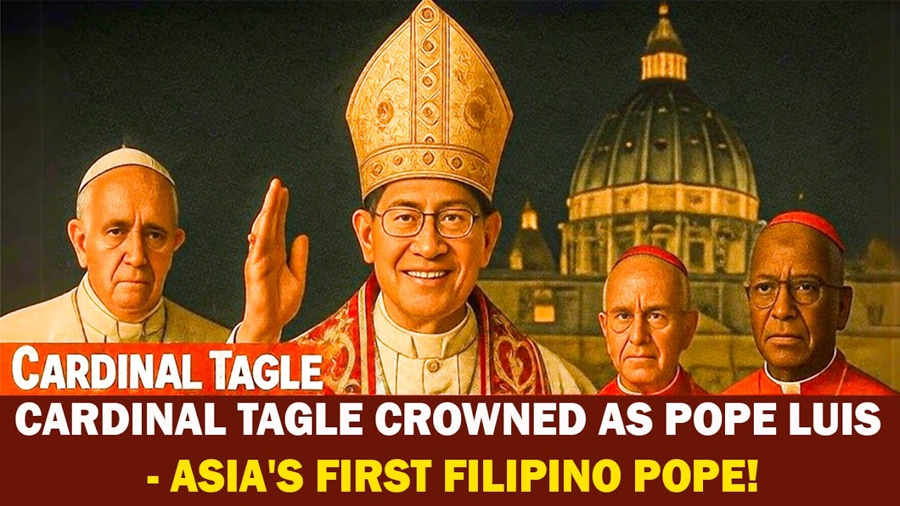 Cardinal Tagle Crowned As Pope Luis I – Asia's First Filipino Pope ...
