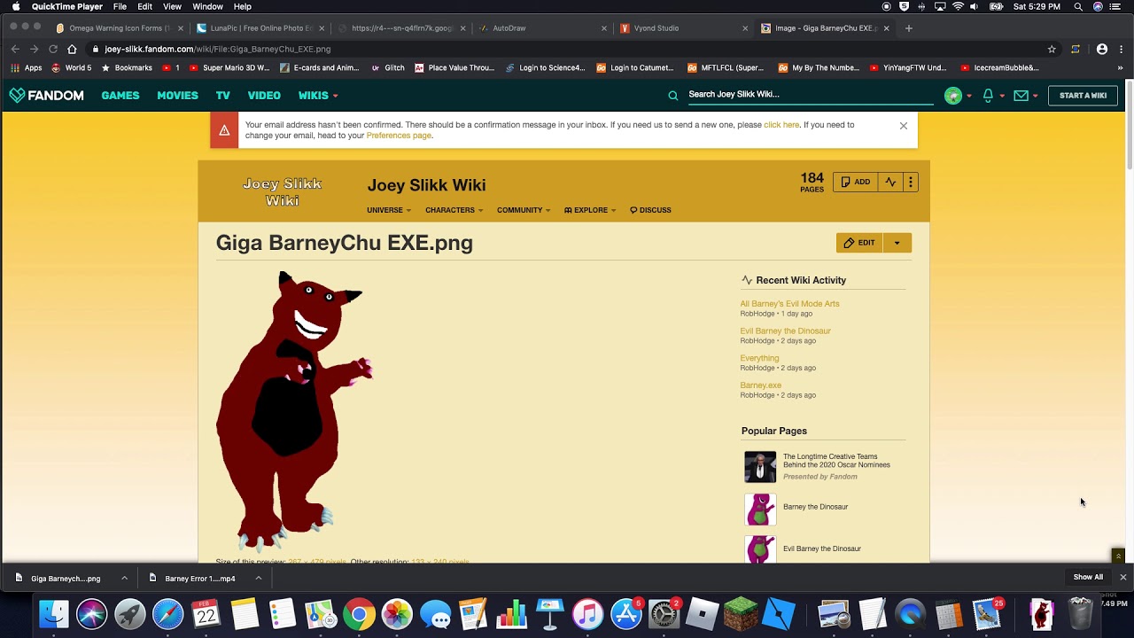 I Made Giga BarneyChu.EXE - YouTube