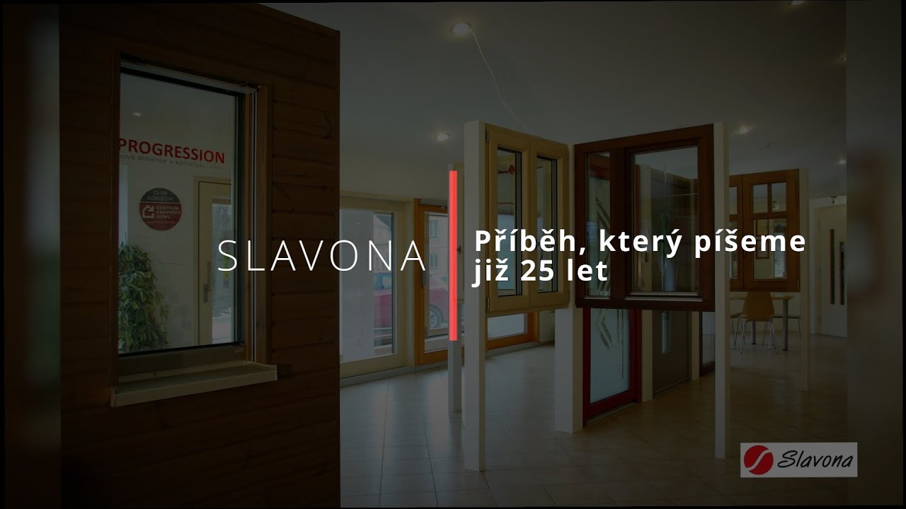 Slavona - výrobce špičkových dřevěných oken - slaví 25 let - YouTube