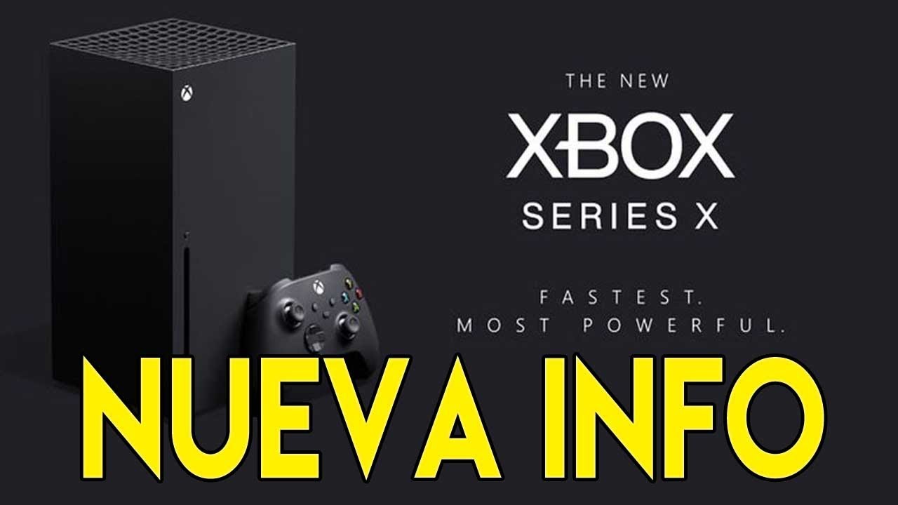 NUEVA INFO | XBOX SERIES X: INFO EXCLUSIVA de la parte trasera de Xbox ...