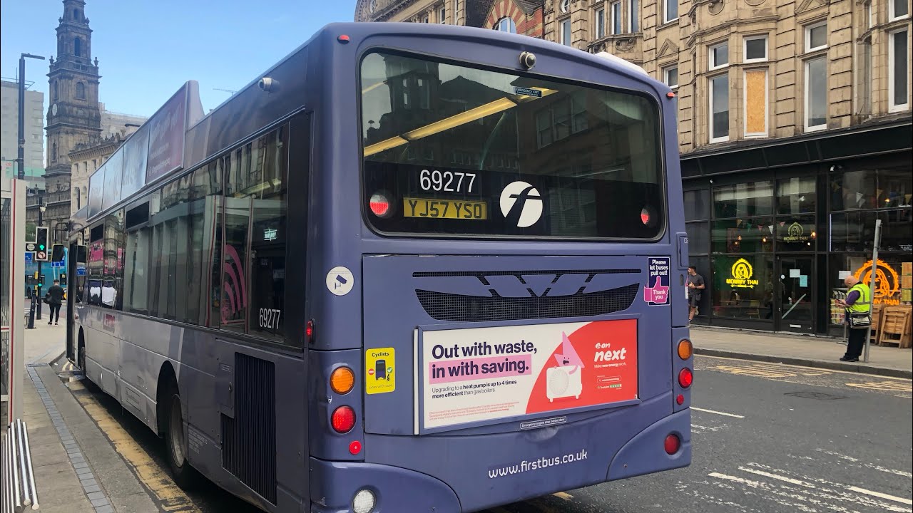 *beast* first Leeds Volvo B7RLE Wright eclipse urban 69277 YJ57 YSO ...
