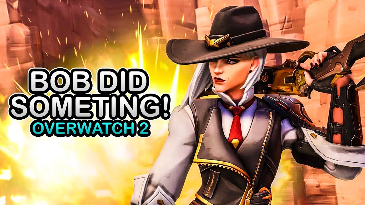 BOB DID ALL THE DAMAGE! (Ashe Overwatch 2 Gameplay) - YouTube