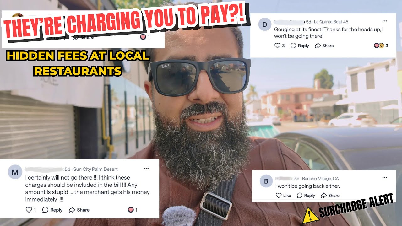 THEY’RE CHARGING YOU TO PAY?! 😤 HIDDEN FEES AT LOCAL RESTAURANTS 💳☕ ...