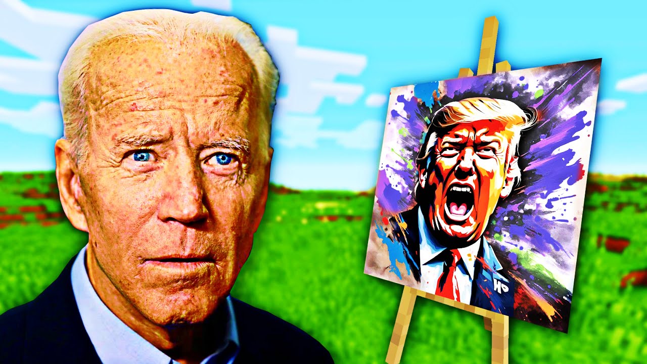 US Presidents Play Modded Minecraft 84 (Painting Mod) - YouTube