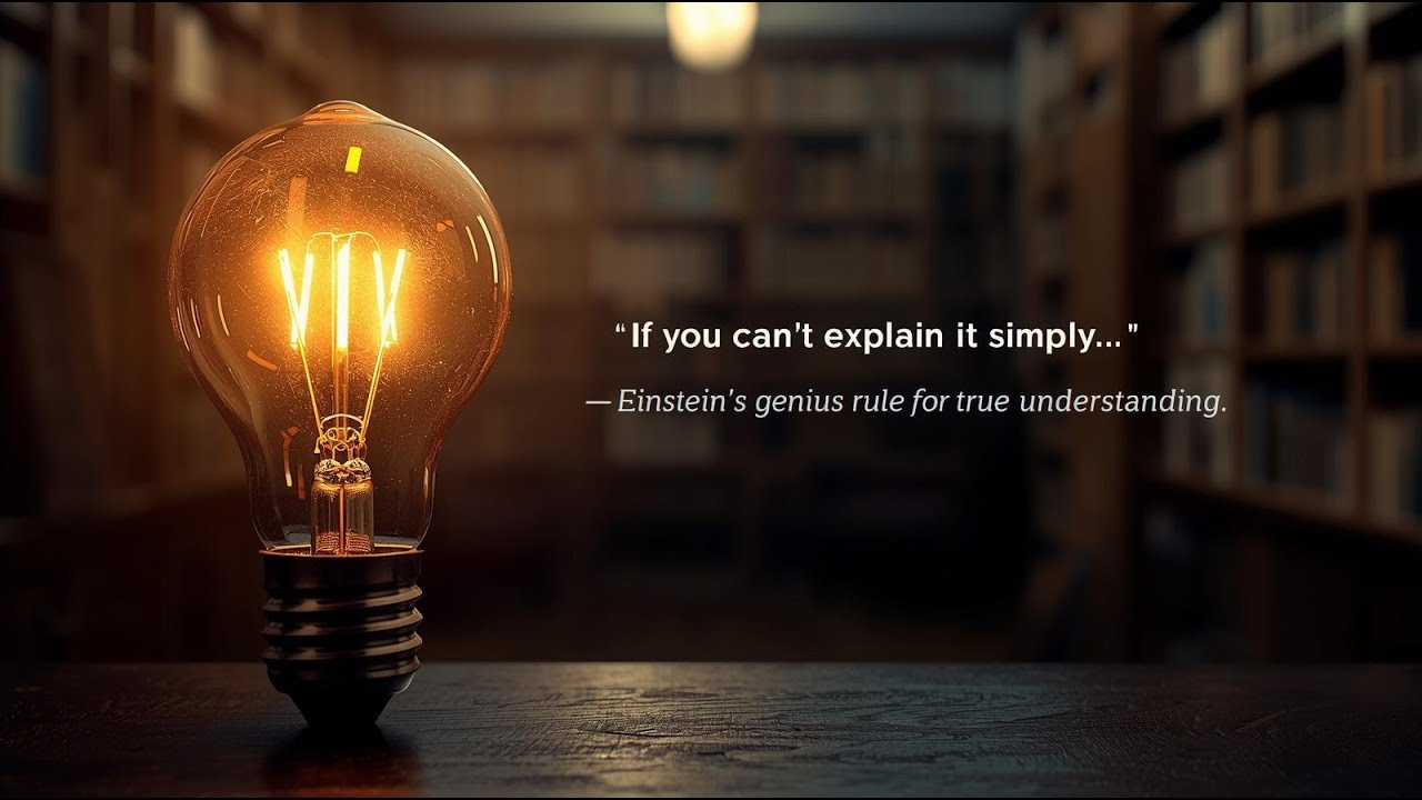 If You Can’t Explain It Simply... – Einstein’s Genius Rule for True ...