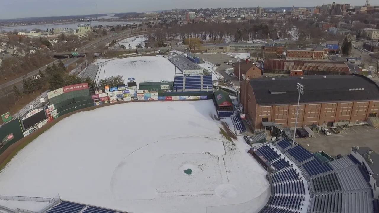 Into the Air: Hadlock Field and Portland Maine - YouTube