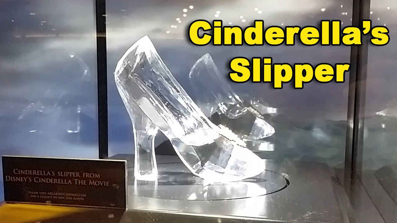 Disney's Cinderella Glass Slipper - YouTube