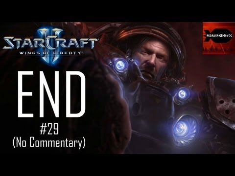 StarCraft 2: Wings of Liberty - Campaign Playthrough Part 29 FINAL (All In, No Commentary)