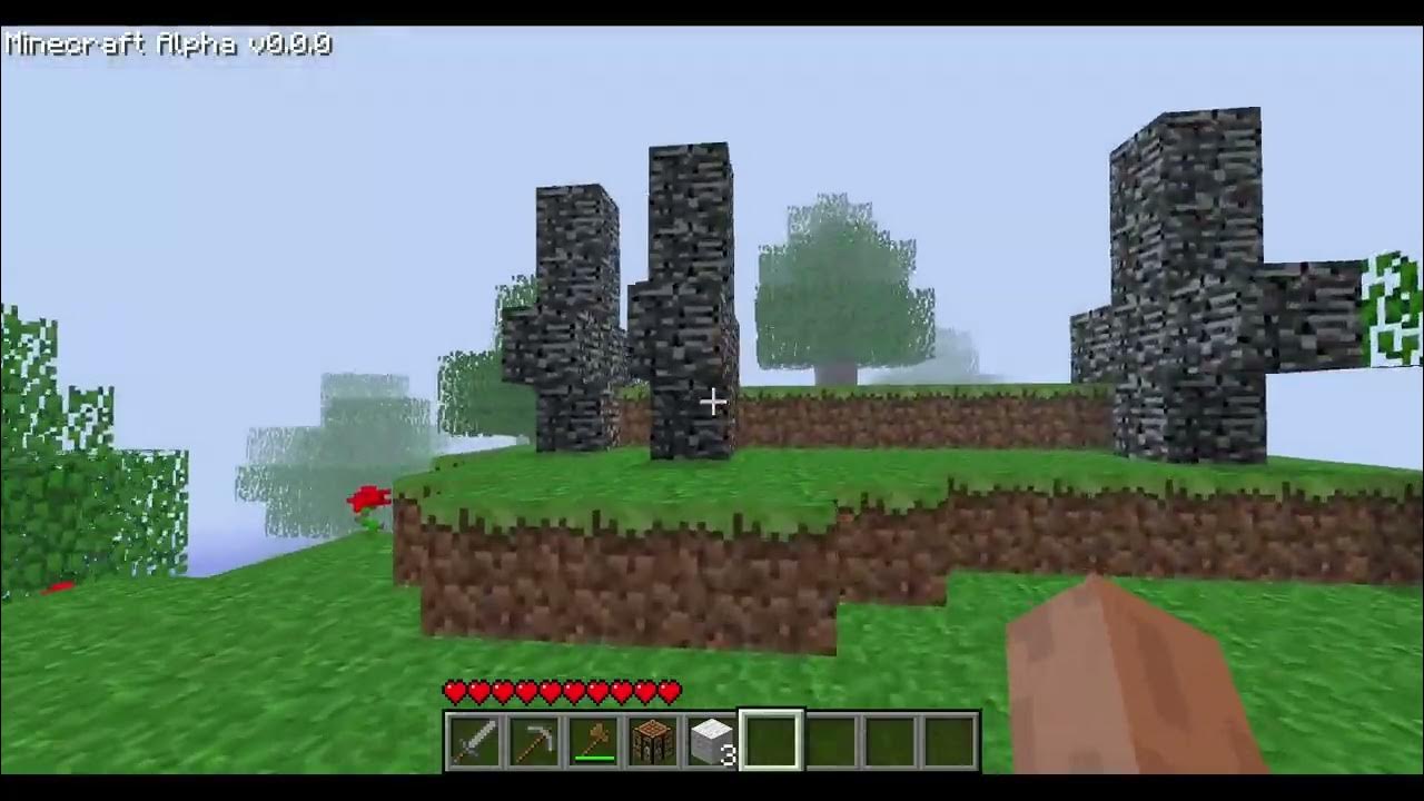 Minecraft Alpha 0.0.0 Creepypasta mod - YouTube