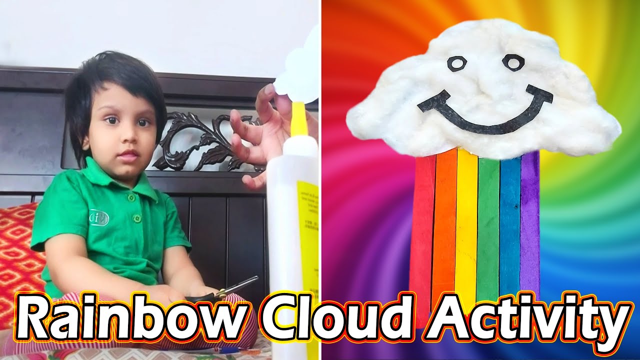 Cloud and Rainbow Activity 🌈 |Ideas for Teaching Colors - YouTube