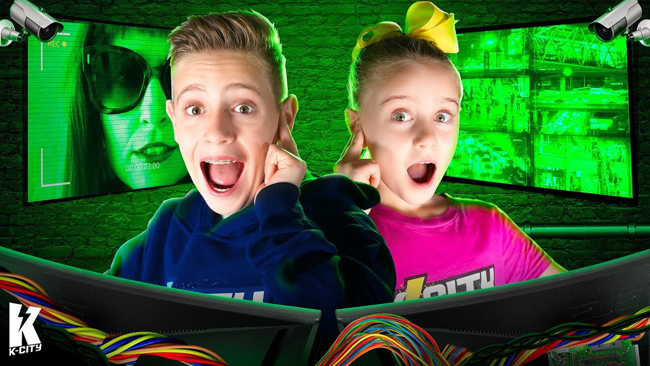 Spy Games to Save the World / K-City Family - YouTube