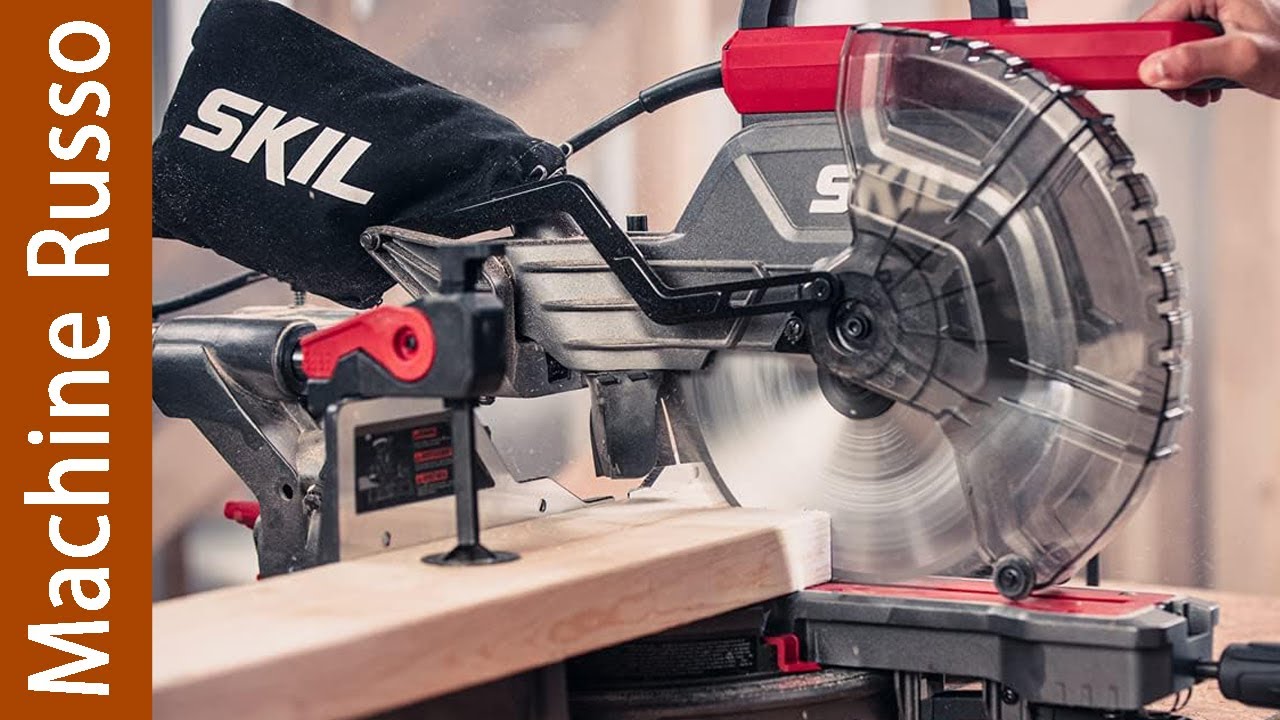 SKIL MS6305-00 Dual Bevel Sliding Compound Miter Saw Review - YouTube