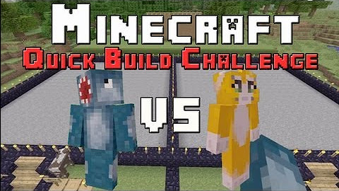 stampy and squid quick build challenges - YouTube