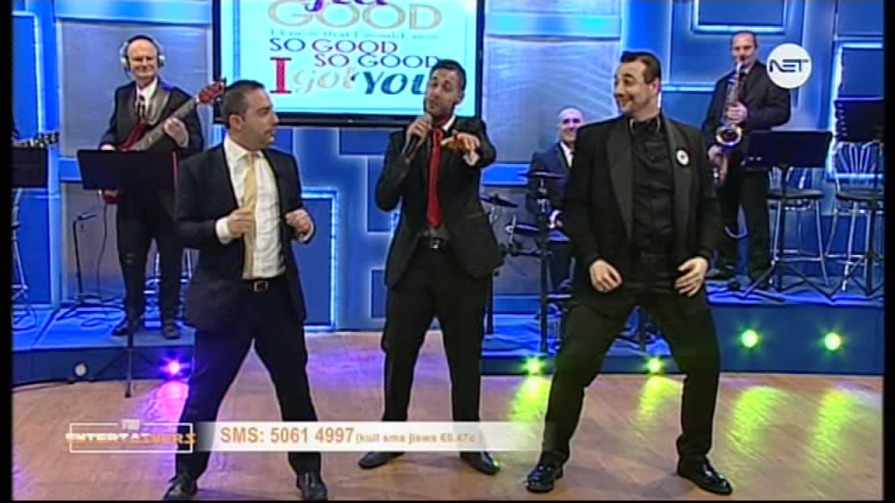 Mikhail Attard - I Feel Good on The Entertainers - YouTube