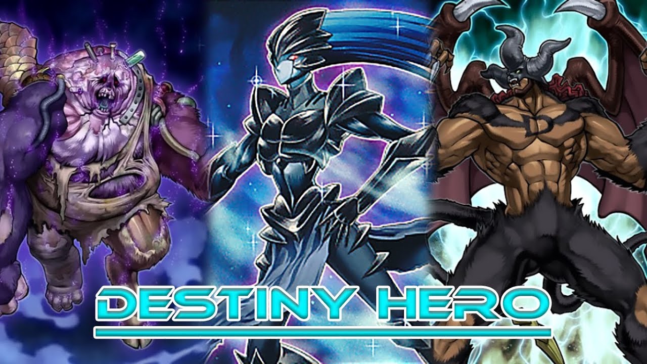 Yu-Gi-Oh! Destiny Hero Deck Profile (May 2016) - YouTube