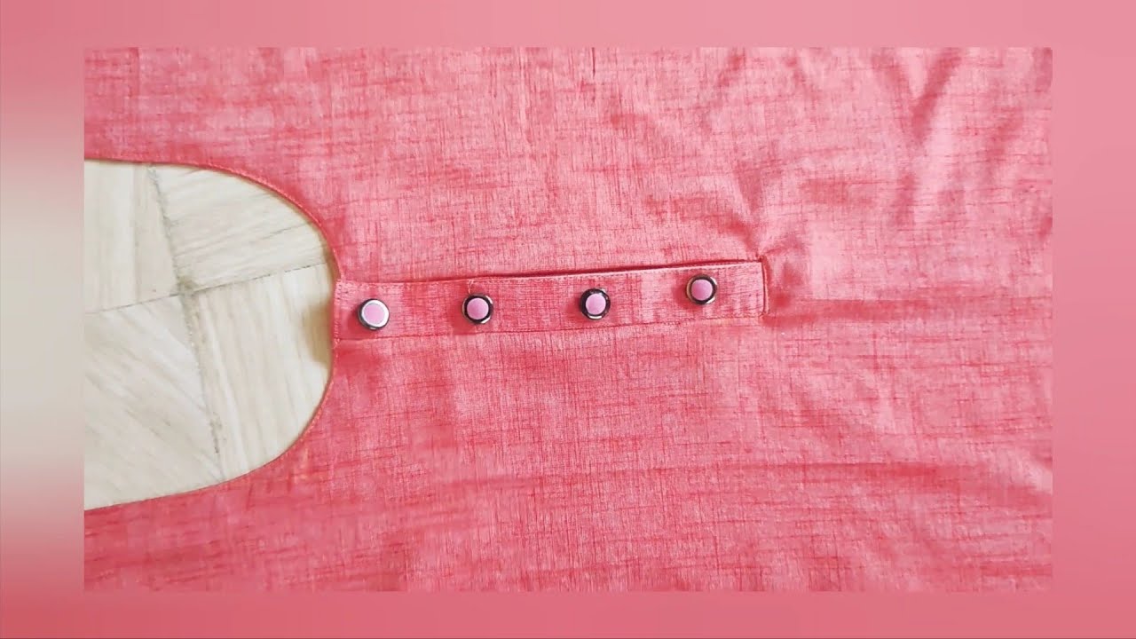 how to stitch placket design| placket design kurti cutting and ...