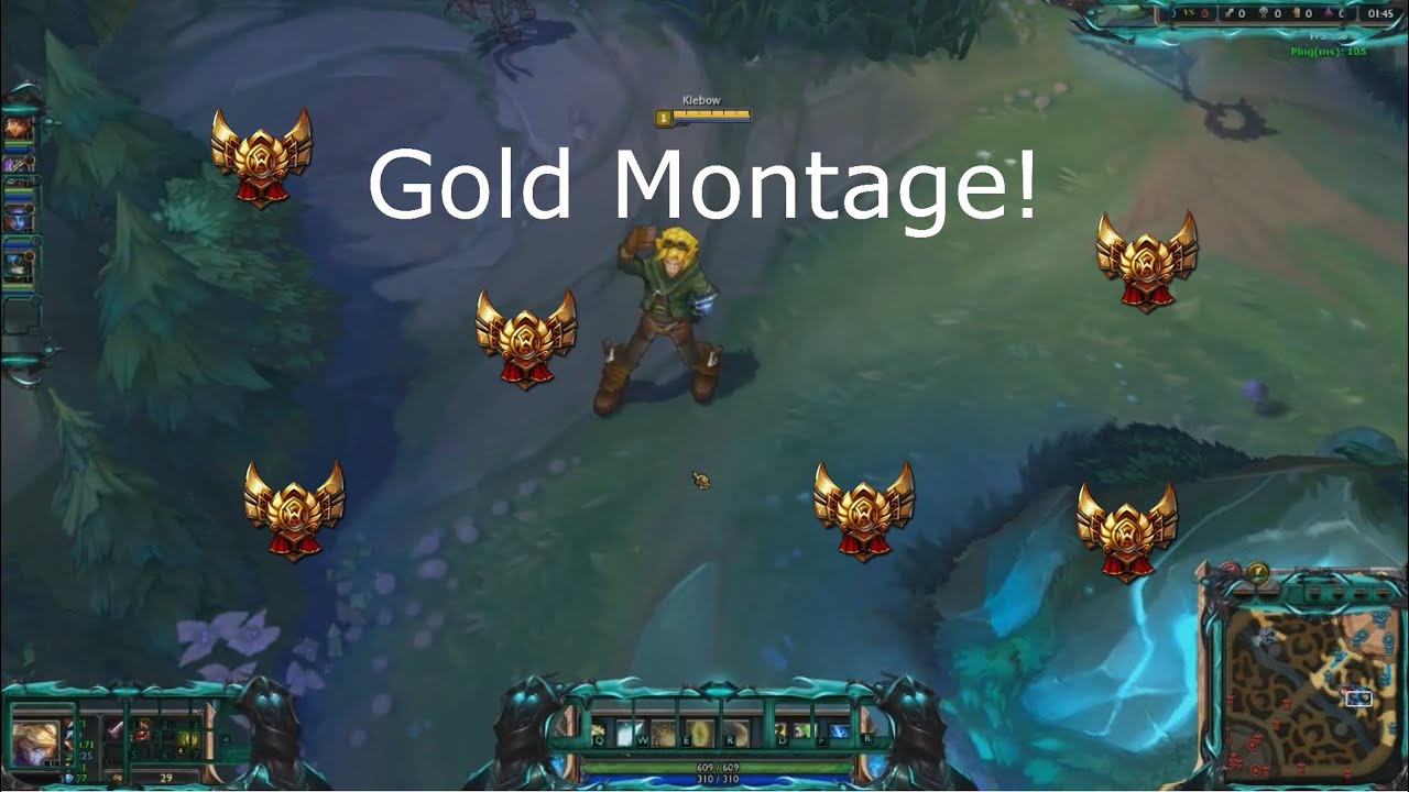 League of Legends Gold Montage! - YouTube