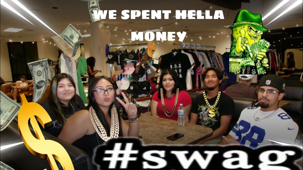 WE SPENT RACKS AT DA RACKS!!! - YouTube