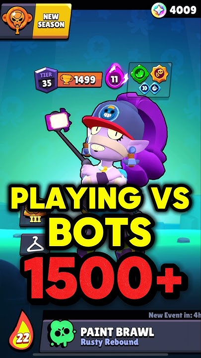 PLAYING VS BOTS TUTORIAL #brawlstars - YouTube