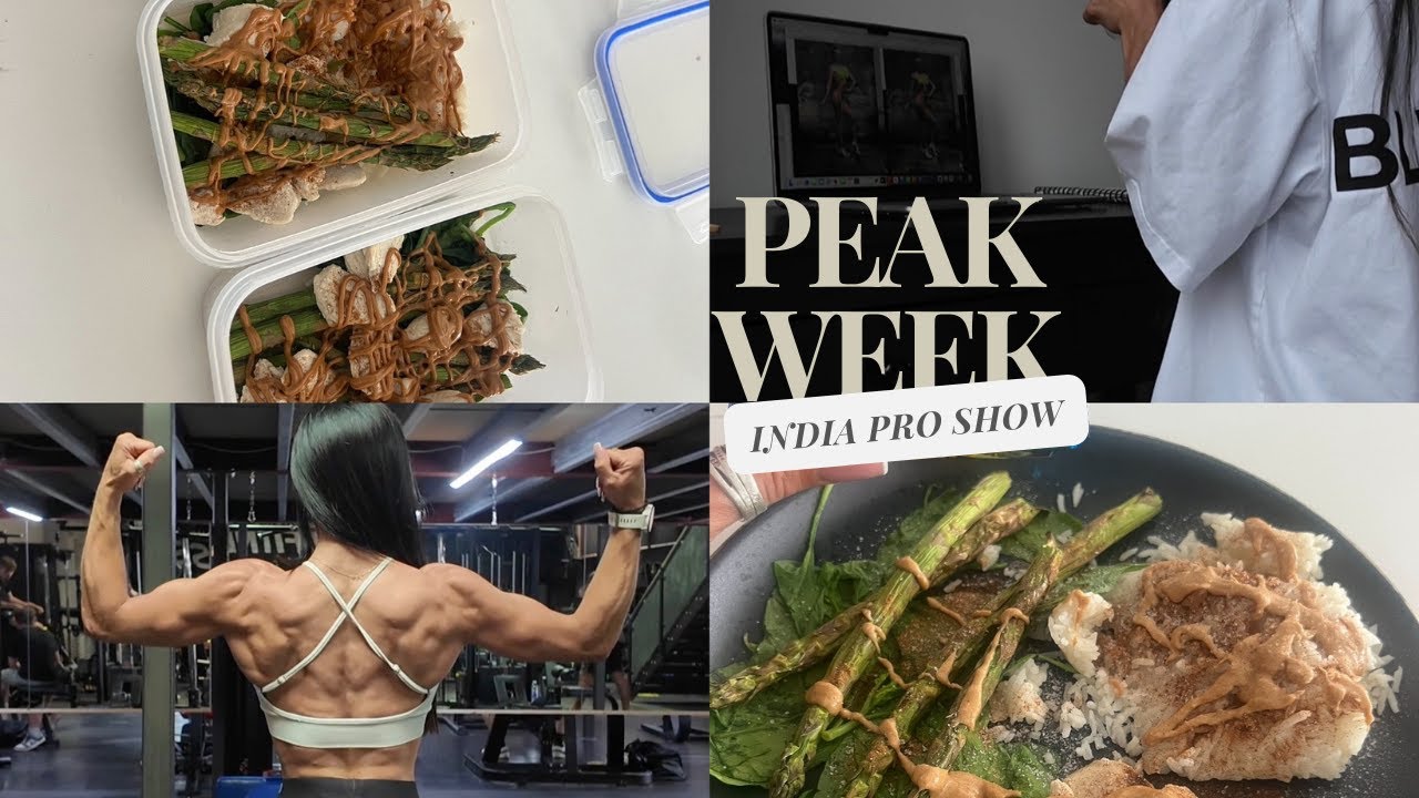Peak Week IFBB Bikini India Pro Show - YouTube