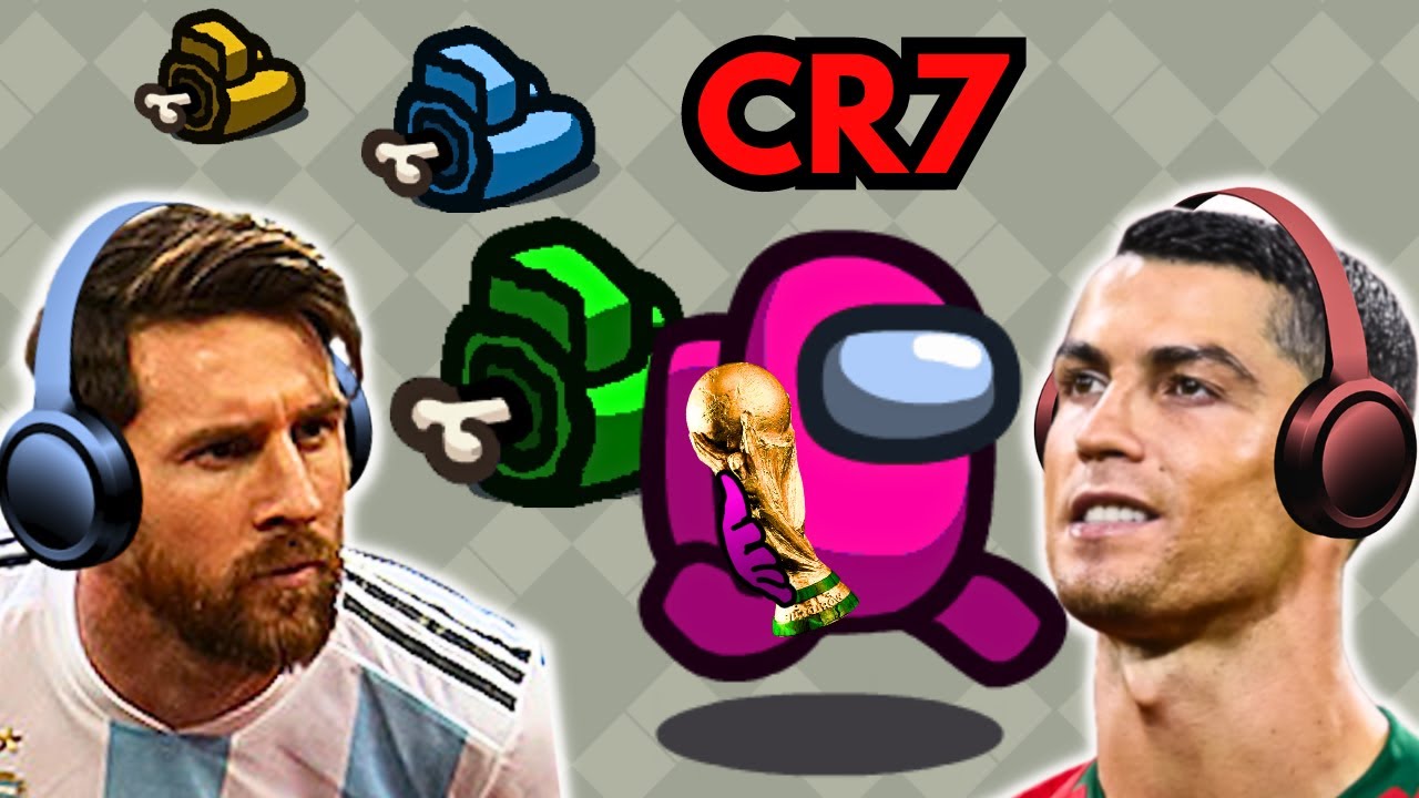 MESSI & RONALDO SHAPESHIFTER AMONG US with XAVI! - YouTube