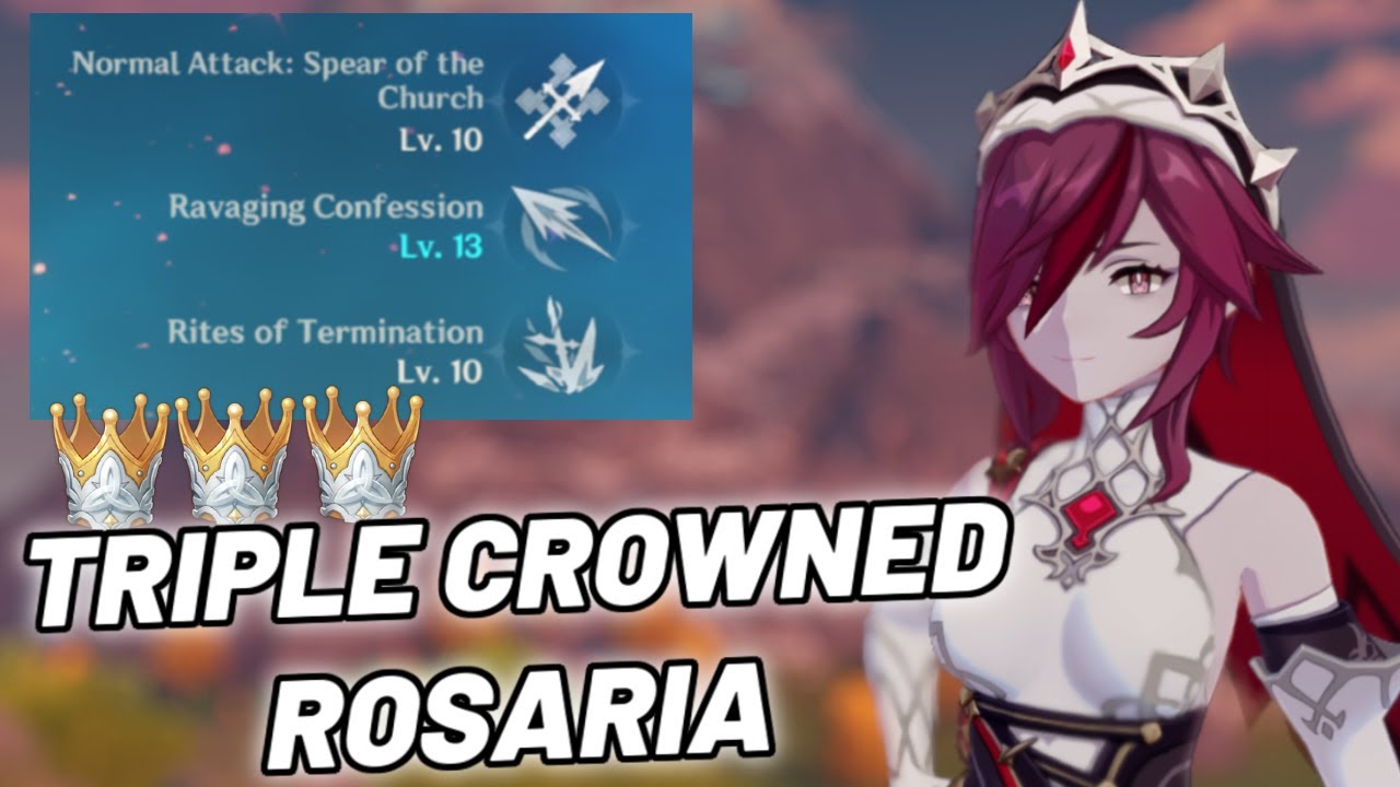 Rosaria Rerun 1.6! Triple Crowned Rosaria Build/Showcase. Rosaria ...