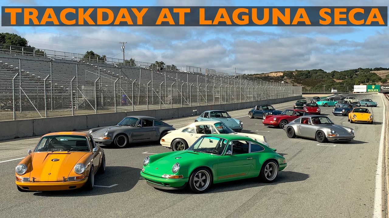 PORSCHE 911 HEAVEN - Singer Track Day at Laguna Seca - YouTube