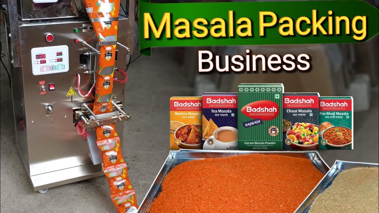 Masala Packing Machine | Pouch Packing Machine | Business Ideas 2024 ...