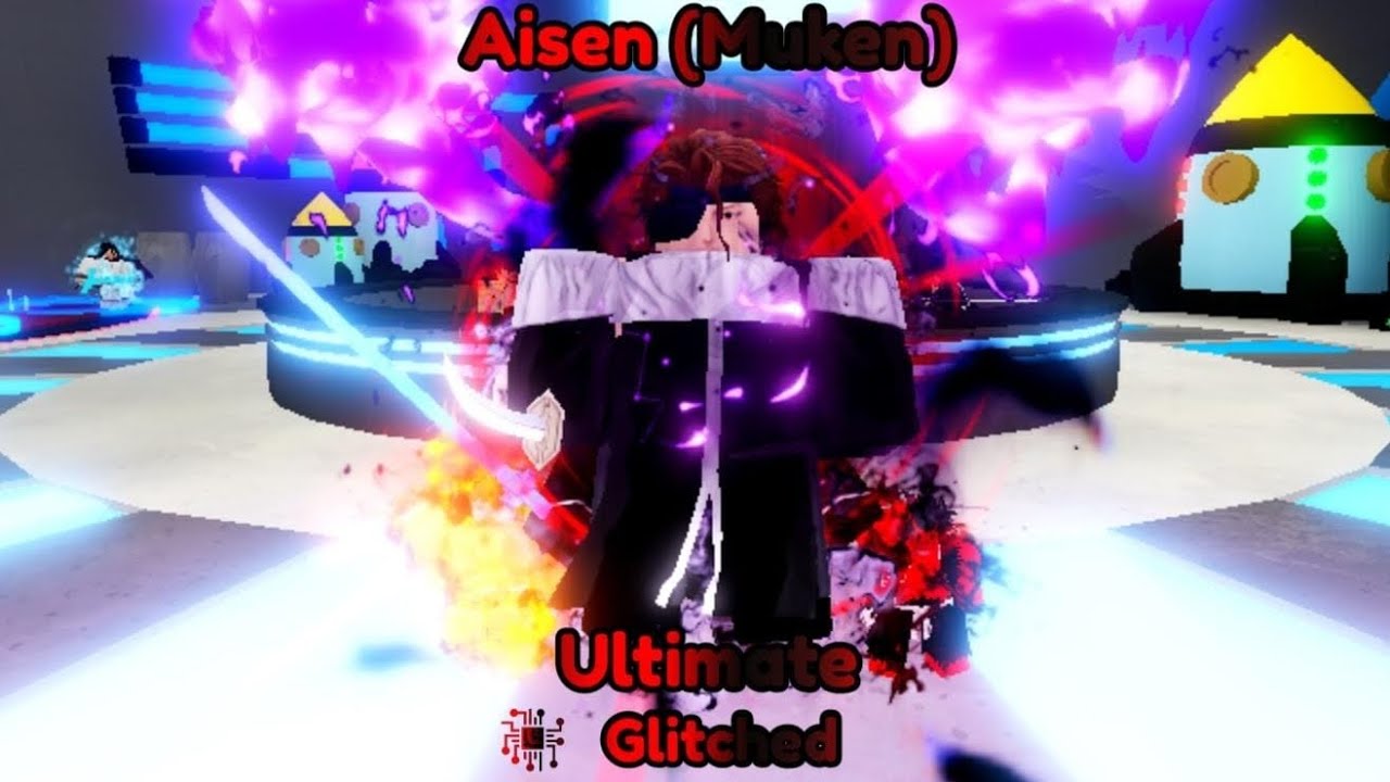 Showcase Glitched Aizen (Muken) - Anime Last Stand - Sōsuke Aizen - YouTube