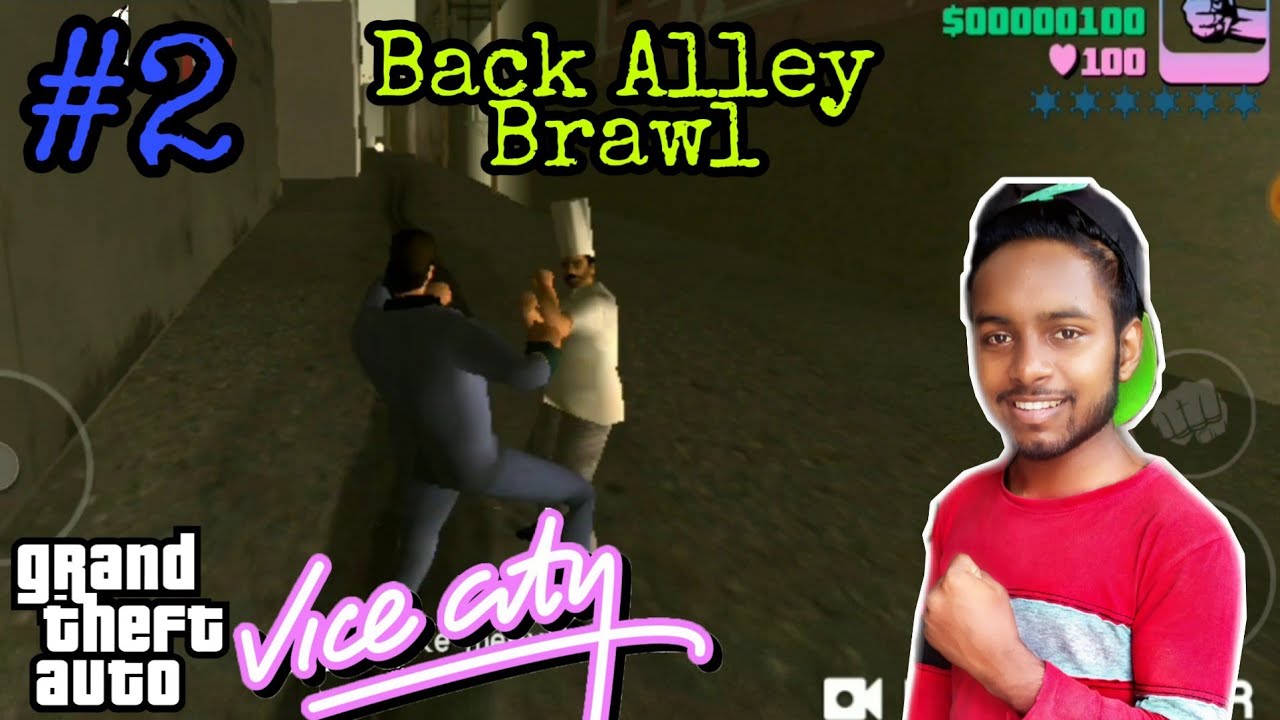 BACK ALLEY BRAWL IN GTA VICE CITY | MISSION 2 COMPLETED || GAMEPLAY #2 ...