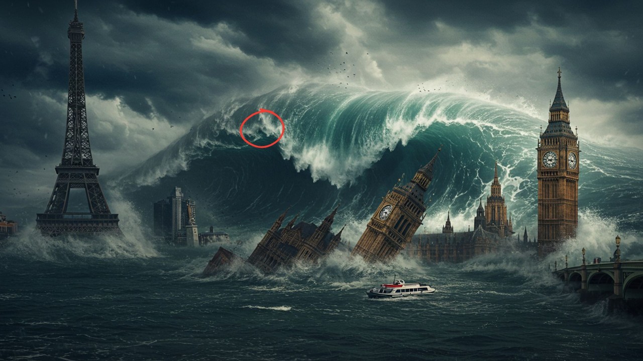 COLOSSAL TSUNAMI Hits: The Great Flood That Drowned Europe (AI ...