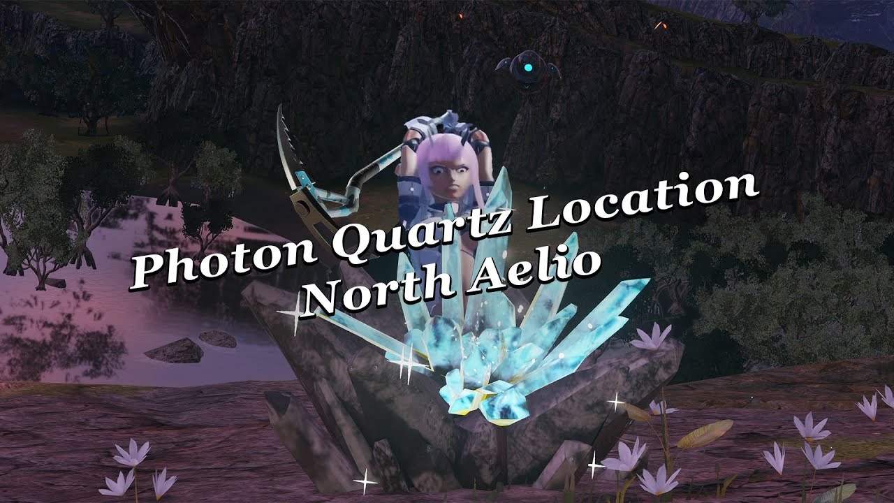 PSO2 NGS Photon Quartz Location North Aelio - YouTube