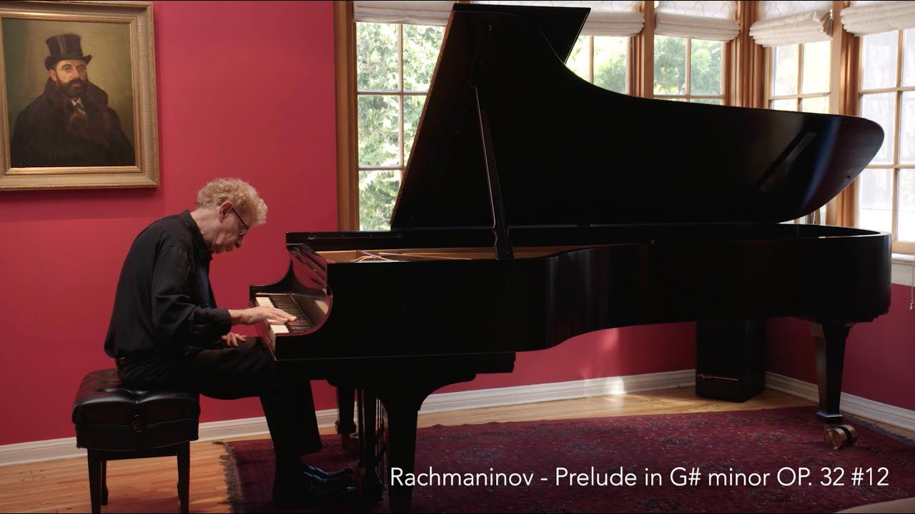 Daniel Pollack Rachmaninoff Prelude in G # minor Op 32 #12 - YouTube