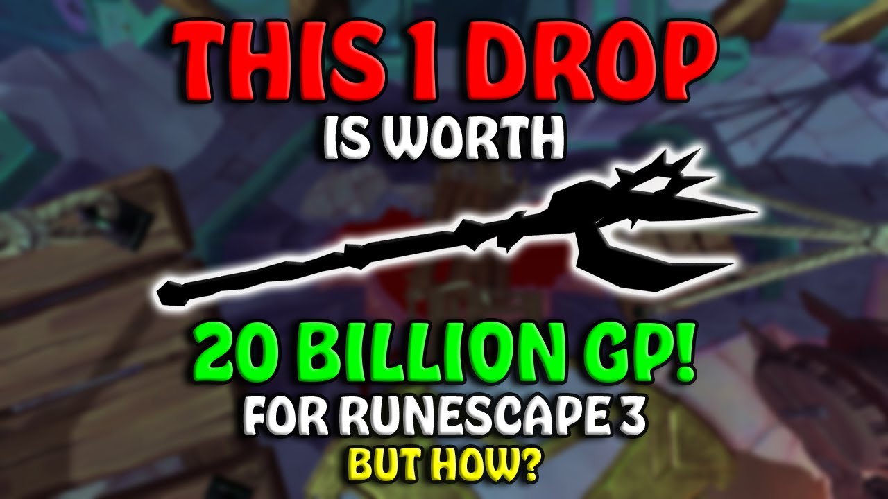 One SINGLE DROP Could Net You 20 BILLION GP... But Not How You Expect ...