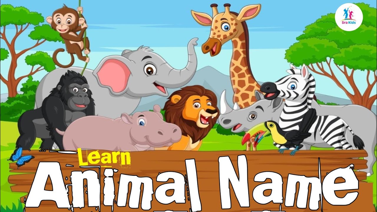 Animal Name for kid's | Animal Sound | SRA Kid's | Animal with Lucas ...