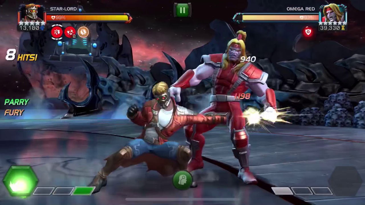 How to defeat Omega red ( uncollected difficulty) -Marvel contest of ...