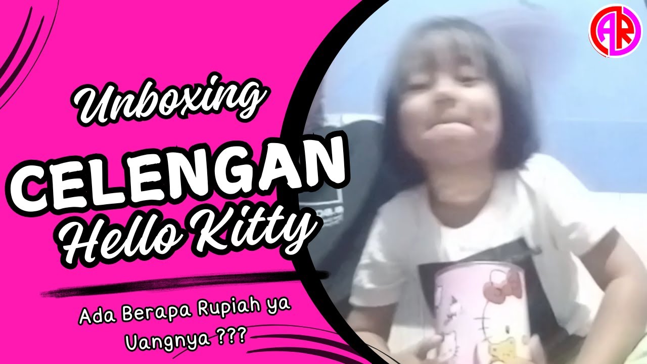 KAKA AYU UNBOXING CELENGAN HELLO KITTY #celengan #celengananak - YouTube
