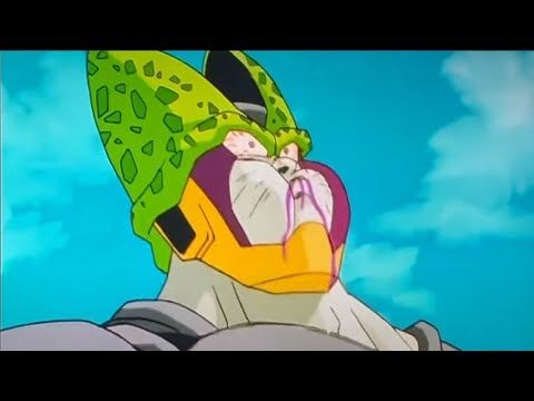 Cell eats Android 18 - YouTube