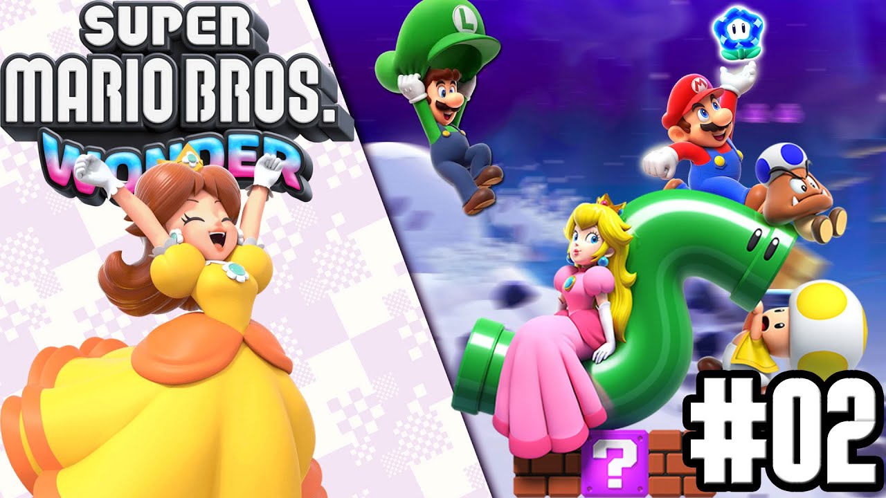 [LIVE] THIS GAME IS SO BEAUTIFUL!! SUPER MARIO BROS. WONDER [PART 2 ...