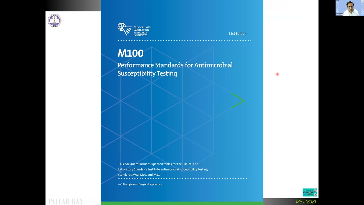 1 Basics of AST CLSI M100& M02 part I Dr Pallab Ray - YouTube