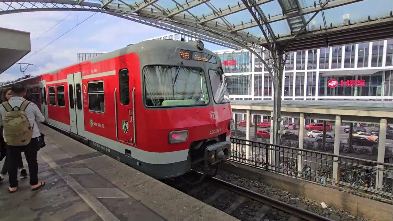 Abfahrt von S12 nach Horrem am Köln Hbf mit BR420 von S-Bahn Rhein-Ruhr und S-Bahn Köln #br420 ...