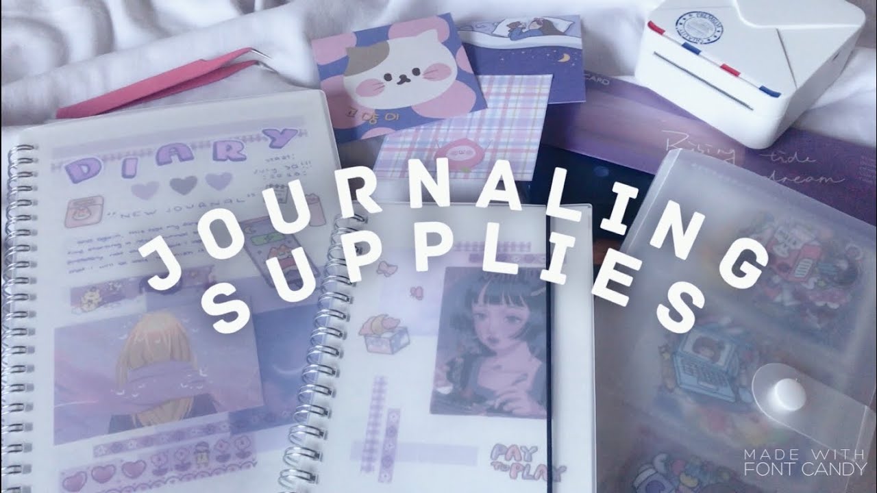 favorite journaling supplies 2020 | where I got them - YouTube