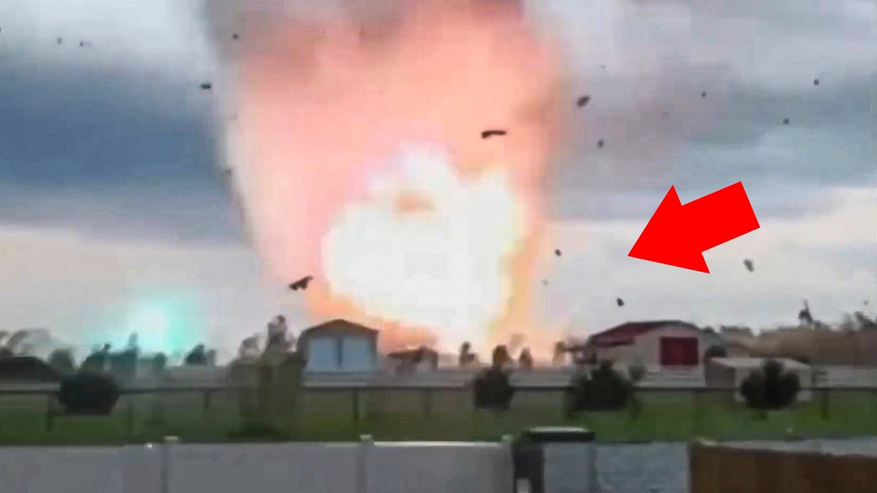 Scariest & Craziest STORM Moments Ever Caught On Camera - YouTube