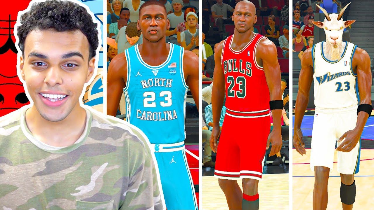EVOLVING MICHAEL JORDAN IN NBA 2K22! - YouTube