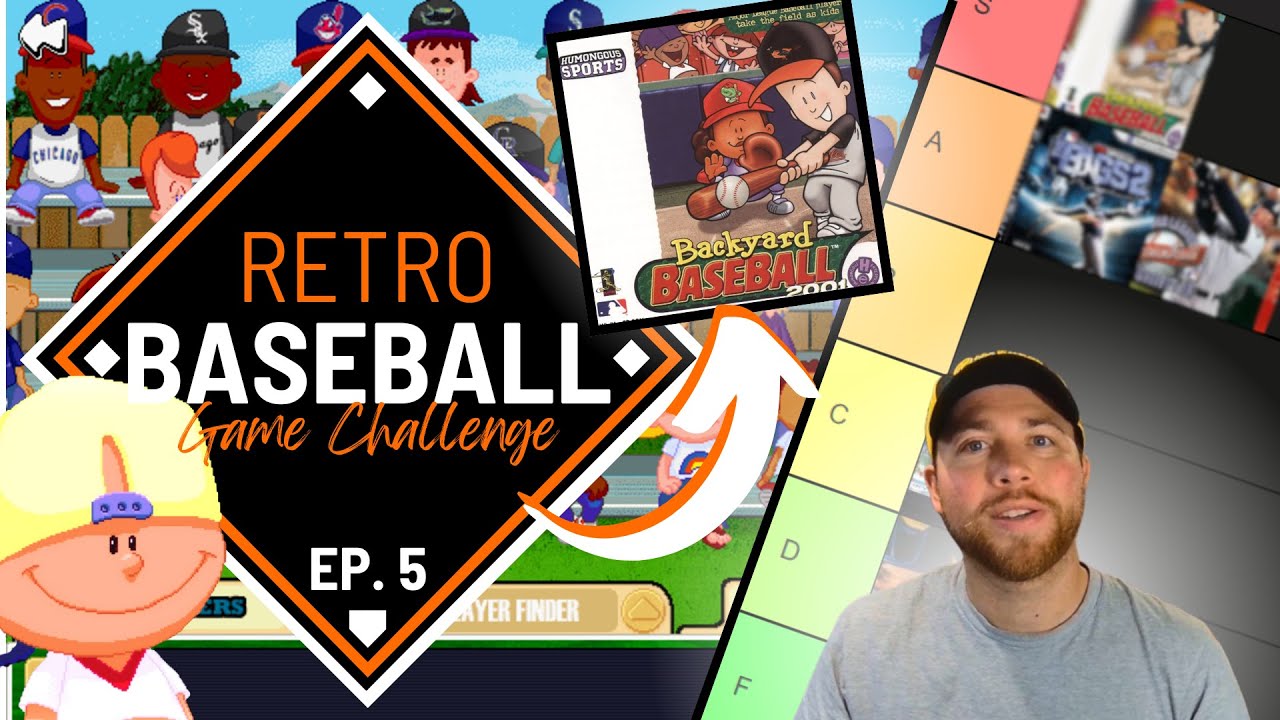 Retro Baseball Game Challenge - Backyard Baseball 2001 (PC, Ep.5) - YouTube