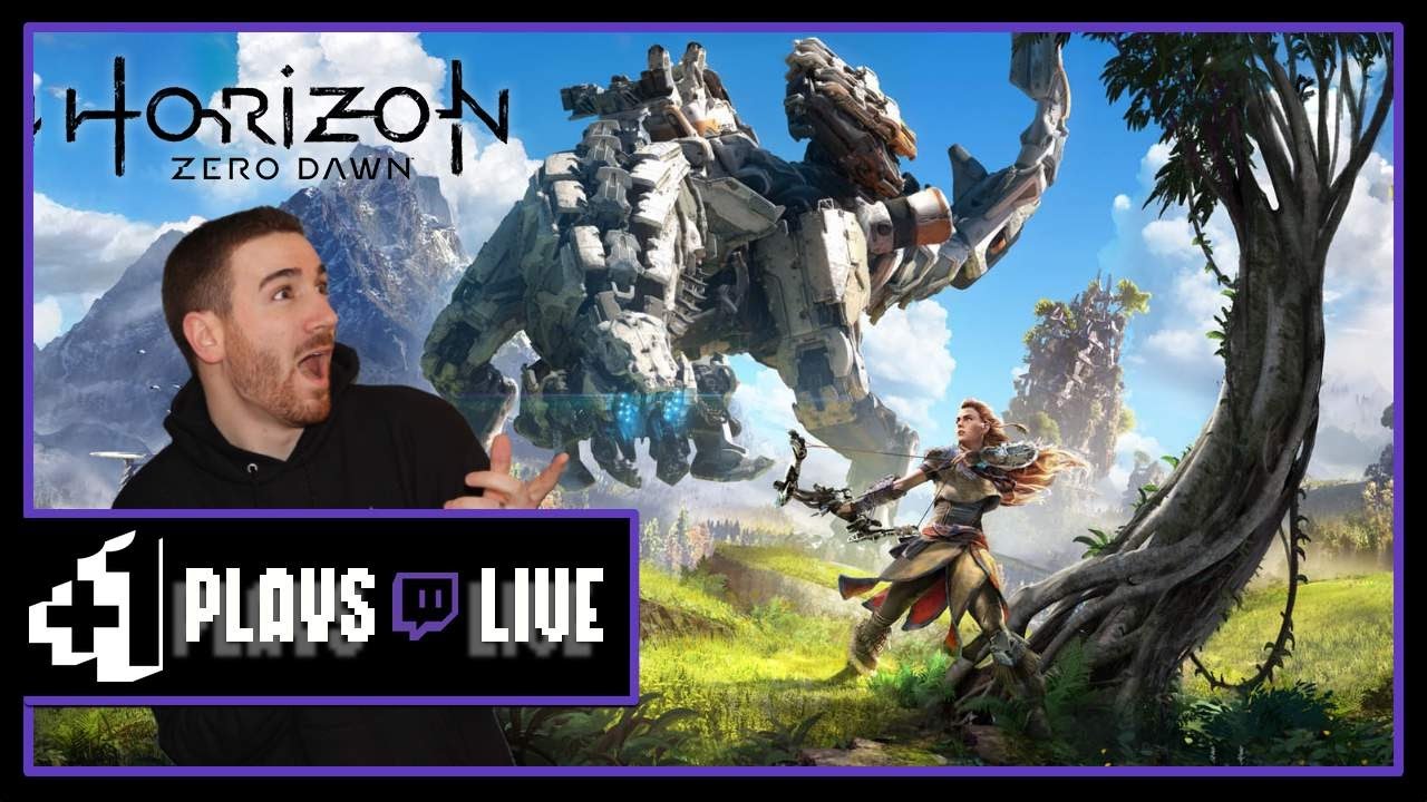 Horizon Zero Dawn Gameplay (PS4 Pro) - Level Up Plays Live - YouTube