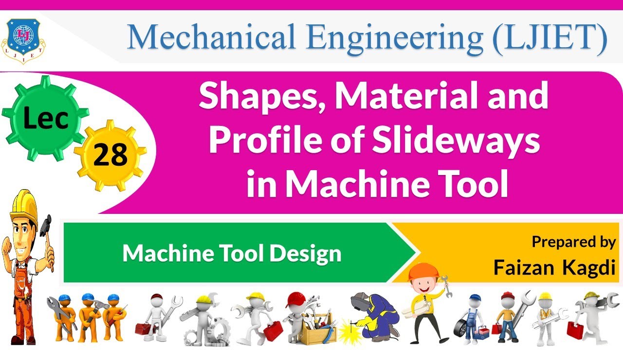 L 28 Shapes, Material and Profile of Slideways in Machine Tool|Machine ...