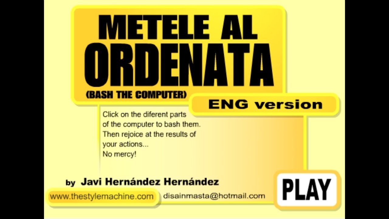 Bash the computer game review/showcase! - YouTube