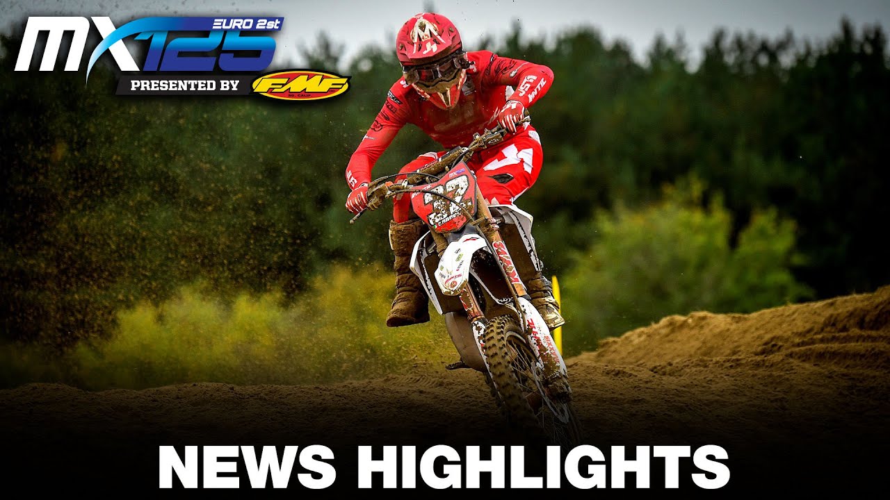 EMX 125 Presented by FMF Racing News Highlights - MXGP of Lommel 2020 # ...