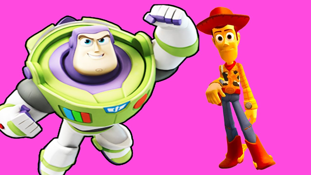 Woody Donald Duck and buzz lightyear Playing in Toy Story House Songs ...